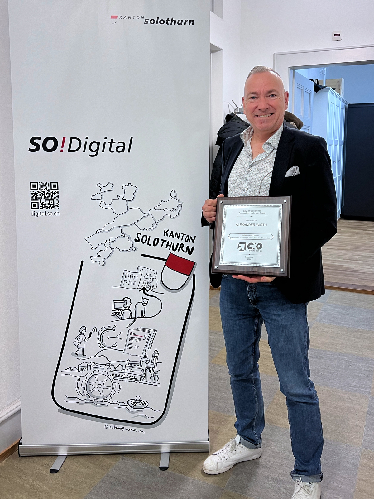 Alexander Wirth erhält den Outstanding Leadership Award - SO!Digital ...